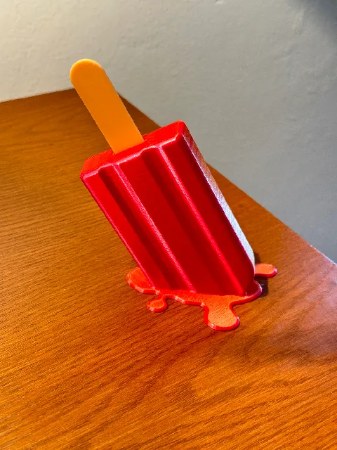 Make of Melty Popsicle - Melting Ice Cream by okuri | Download free STL ...