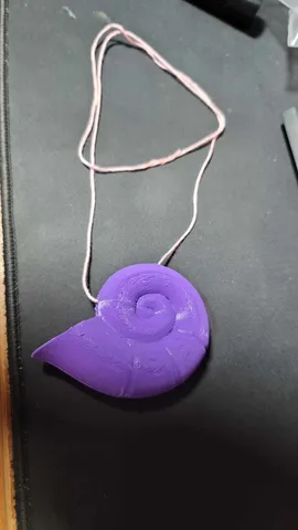 Ursula Necklace Seashell - Disney Little Mermaid by rico3Dmaker ...