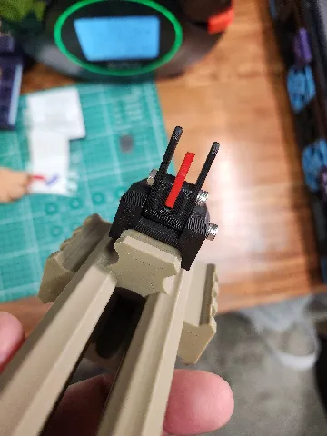 Picatinny folding iron sights by Szeez | Download free STL model ...