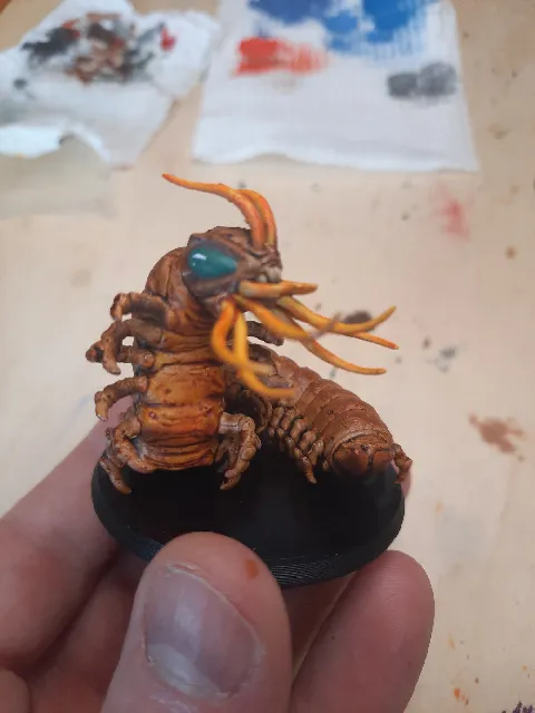 Make of Carrion Crawler / Giant Centipede / Burrowing Abberation Mini ...
