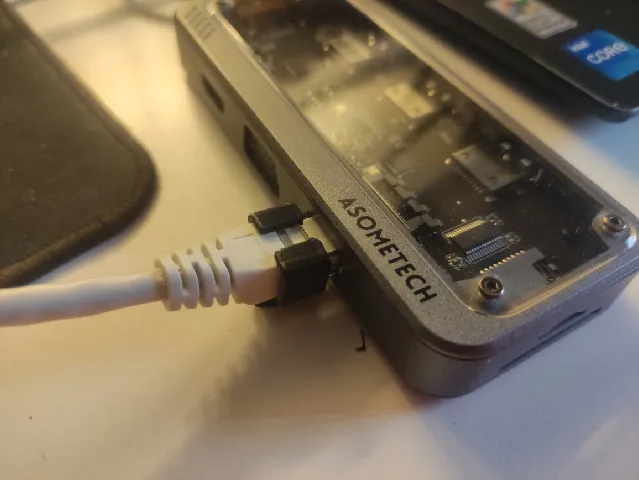 Ethernet | RJ45 clip to secure/repair/fix broken tab by guss67 ...