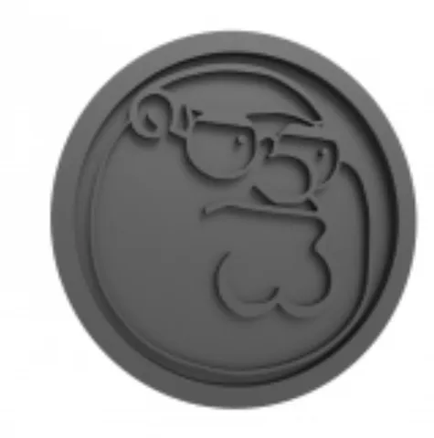 Fortnite Peter Medallion by Reft_ | Download free STL model ...