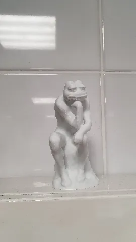 PEPE THE THINKER by Gabe Talbott | Download free STL model | Printables.com