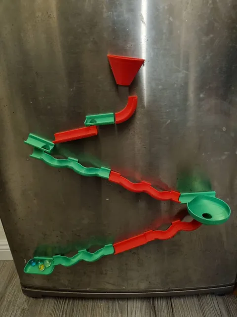 Make of Marvelous Magnetic Marble Run by Nils | Download free STL model ...