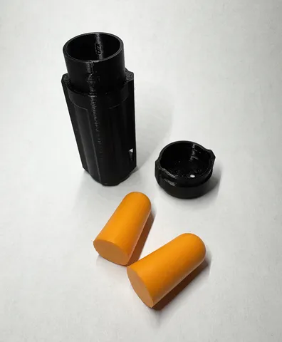 Ear Plug Case by Rosti | Download free STL model | Printables.com