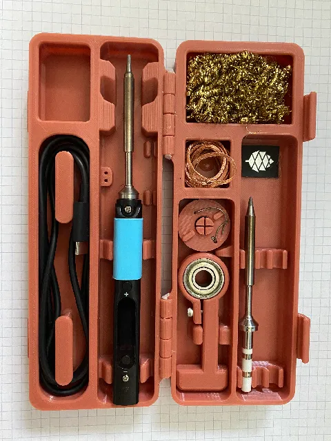 Make of Pinecil, TS100, TS101, TS80 & TS80p Case with options, Stand ...