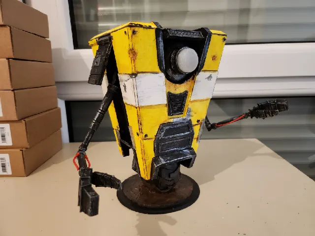 Make of Talking Claptrap (CL4P-TP) by FullMetalUschi | Download free ...