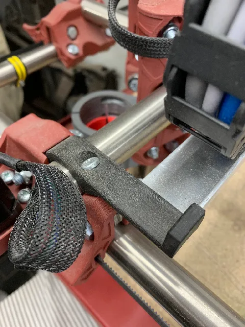 Make of MPCNC Primo Drag Chain Support by JR | Download free STL model ...
