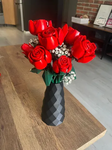 vase fleurs lego by guet david | Download free STL model | Printables.com