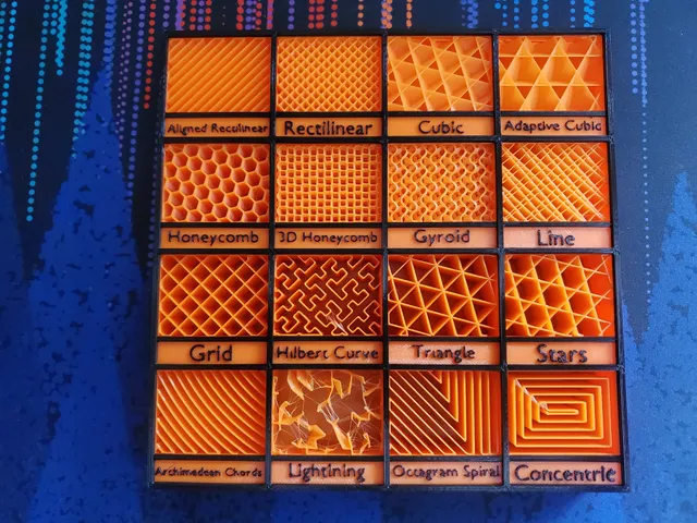 Prusa slicer infill patterns display/Test by Philosopher 115 | Download ...