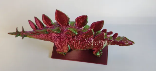 Make of Stegosaurus 3D Scan by Fußka | Download free STL model ...