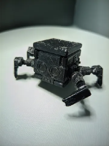 Little Cube Guy by soozafone | Download free STL model | Printables.com