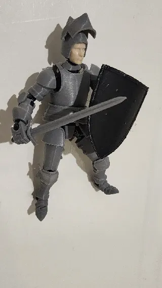Medieval knight armor for DUMMY 13 by Martin | Download free STL model ...