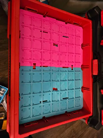 Milwaukee Packout 4 drawer gridfinity base by Josh Fulford | Download ...