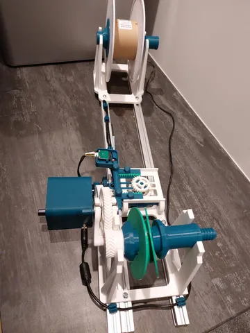 Filament Transfer Winder Motor Drive and Spool Adapter by Bird2Brain ...