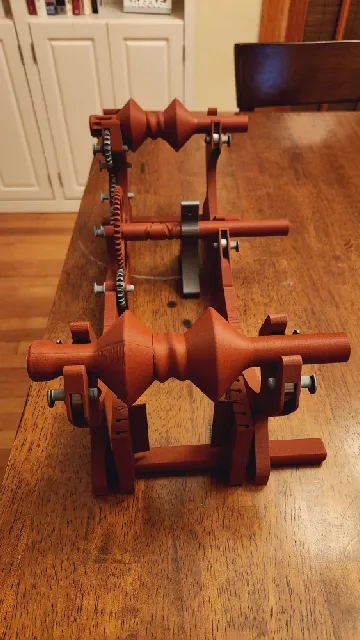 Make of Pastamatic - Filament Spool Winder for Bambu Lab X1C/P1P AMS ...