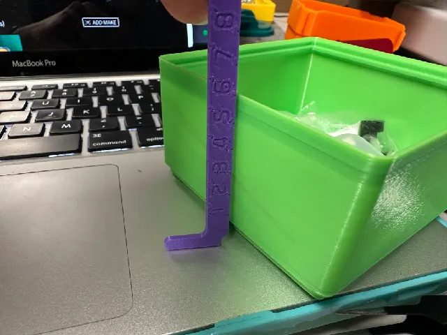 Gridfinity Hight Ruler by HuMa | Download free STL model | Printables.com