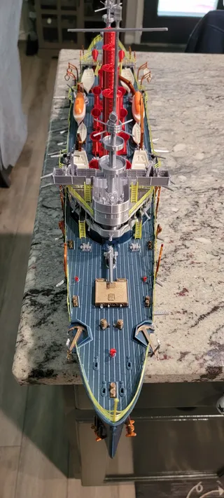 USS St. Louis - official 3D printable model from WoWS von World of ...