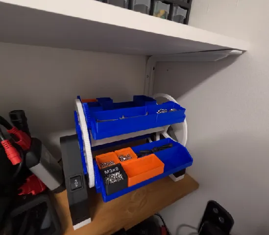 Gridfinity Carousel - Motorized by Nich Fugal | Download free STL model ...