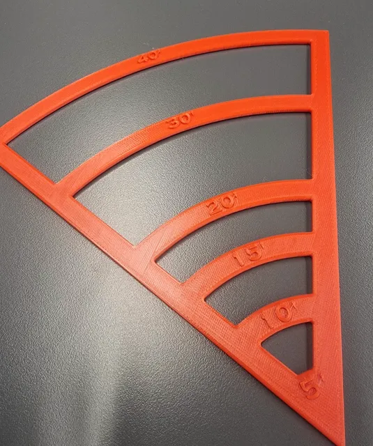 Make of DnD 5E Spell Templates and Ruler by Bladsuppe | Download free ...