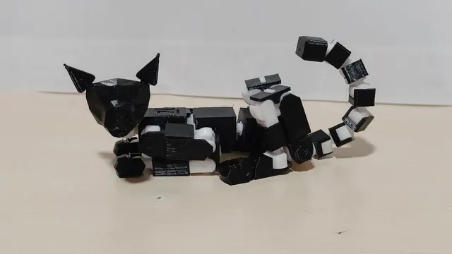 Make of Gyro 7 Printable Jointed Cat by Laiaaa93 | Download free STL ...