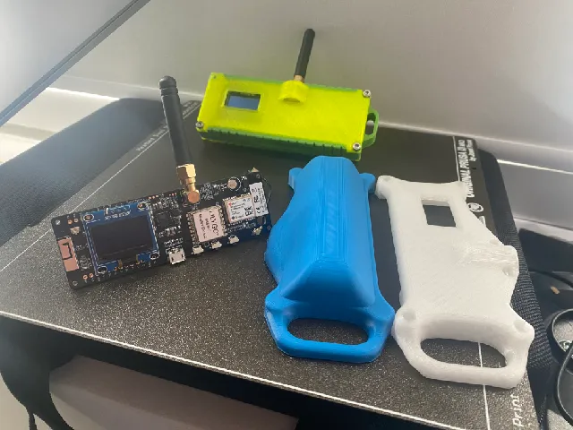 Make of Lora APRS - TTGO T-Beam Case MK2 by Sam | Download free STL ...