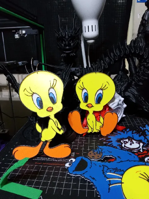 Make of Tweety Bird by steven poole68 | Download free STL model ...