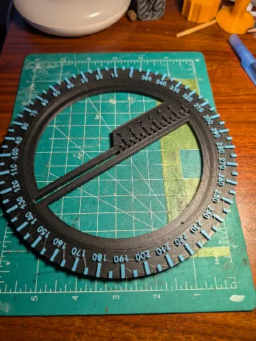 Protractor by Stephen_ws | Download free STL model | Printables.com