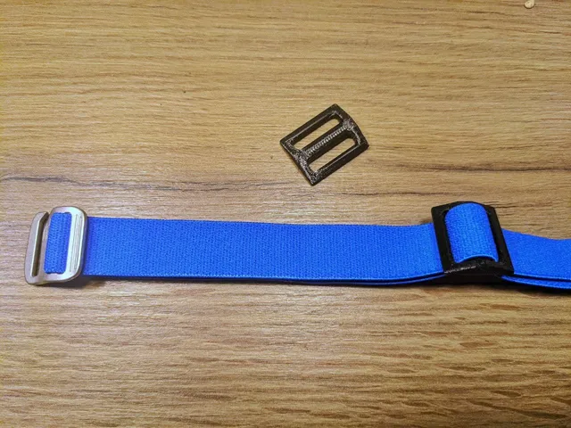 Make of 15mm Strap Adjuster (Parametric) by Lukasz Filipski | Download ...
