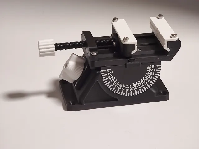 Make of Multi-axis vice with interchangeable attachments. by Foppemoa ...