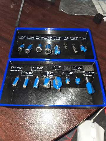 Gridfinity Router Bit Organizer by MyWay2Build | Download free STL ...