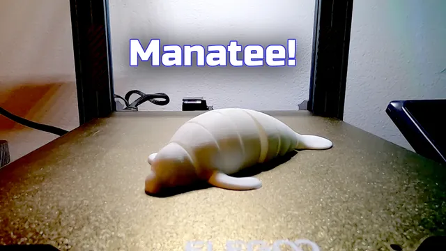 Make of Articulated Manatee by PrintLapse | Download free STL model ...