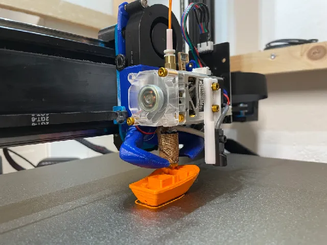 Make of Extruder BIQU H2 + Volcano Hotend Mount for Artillery ...