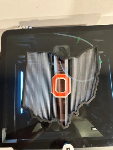 Ohio State String Art by hadigar | Download free STL model | Printables.com