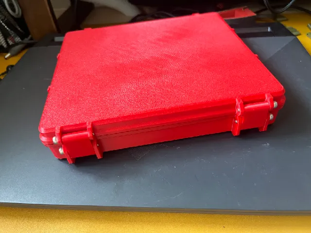 Make of FreeCAD Rugged Box (Parametric) by leavic | Download free STL ...