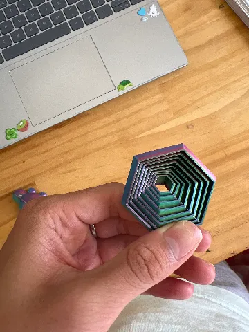 Hexagon Fidget - Easy to print by NEXI 3D | Download free STL model ...