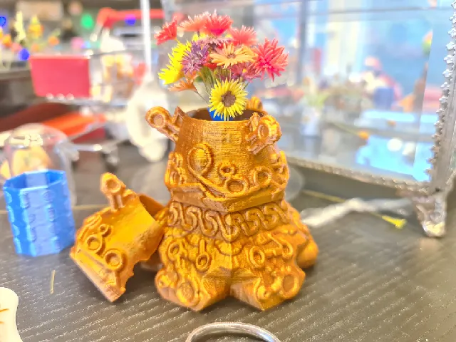 Make of Decayed Guardian planter from Zelda BOTW by Sergey Chernov ...