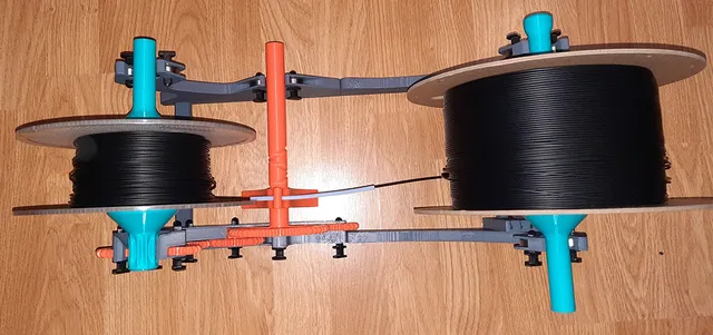 Make of Pastamatic - Filament Spool Winder for Bambu Lab X1C/P1P AMS ...
