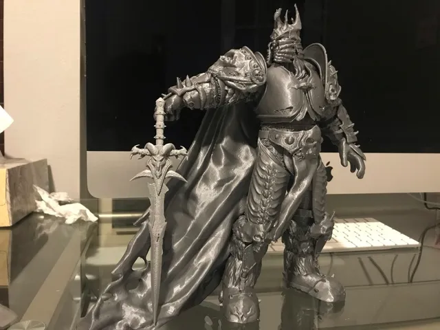 Make of Arthas, The Lich King Complete by icefox | Download free STL ...