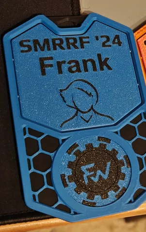 Voron Design SMRRF Name Badge by Voron Design | Download free STL model ...