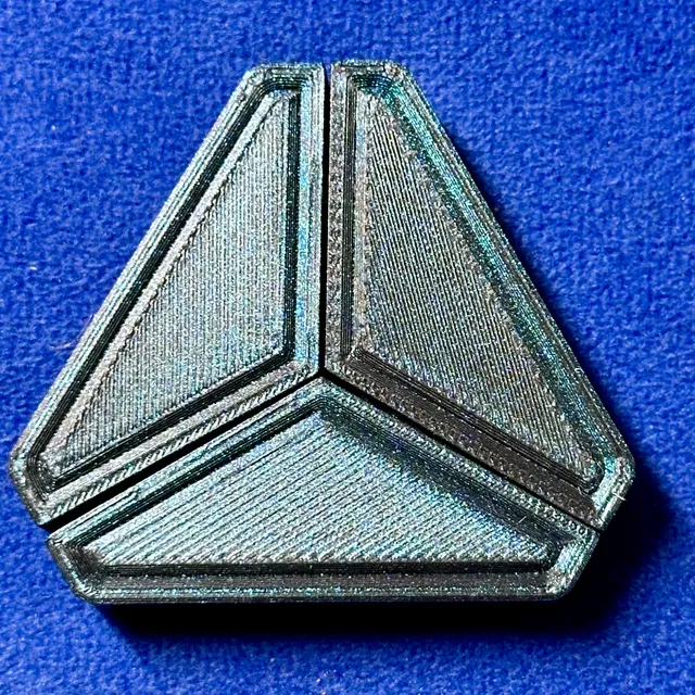 Make of Fidget Triangle Puzzle by George Bobeck | Download free STL ...