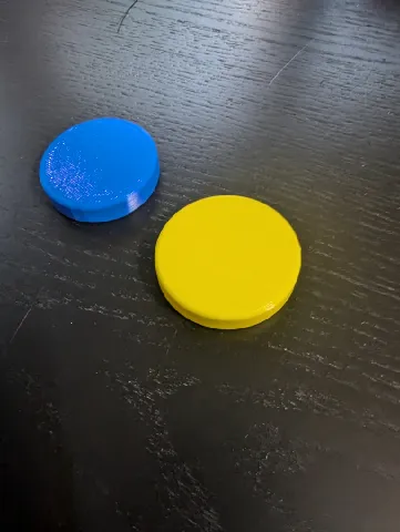 Checkers piece by RexRoyDesigns | Download free STL model | Printables.com