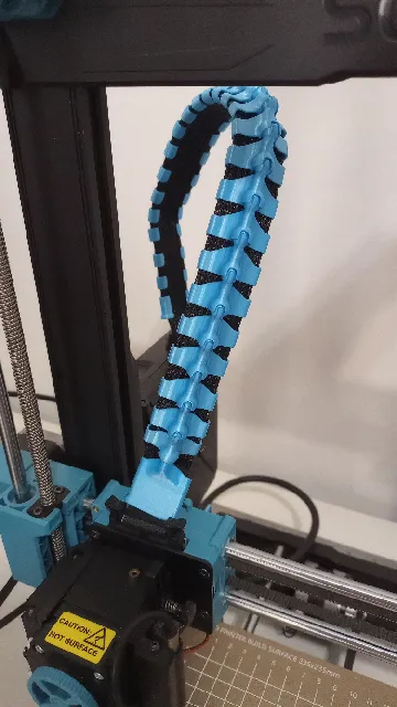 Make of Cable Chain ( SPINE ) for SOVOL SV06 3d printer extruder cable ...
