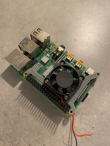 Raspberry Pi 4 Fan Mount **Backward Compatible!** by meie1kyl ...