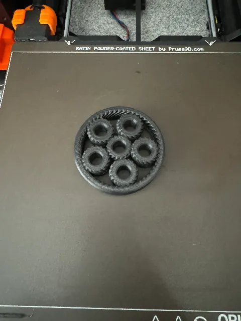 Make of Planetary gear spinner mini by Necroleet | Download free STL ...