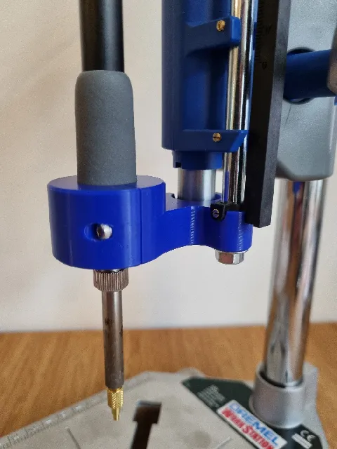 Make of Heat Set Insert Press (Hakko FX888 & Dremel Workstation 220) by ...