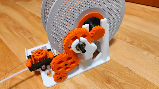 Bambu Lab Filament Spool Winder - Upgraded All Gears and Axes by STORM ...
