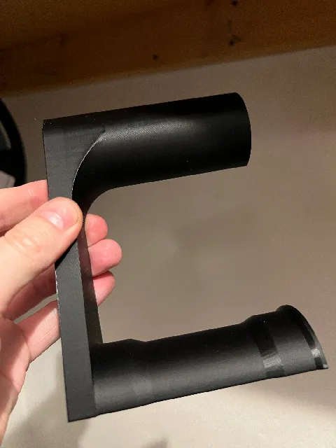 Make of Filament Spool Closet Rod Hanger by FilamentCup | Download free ...