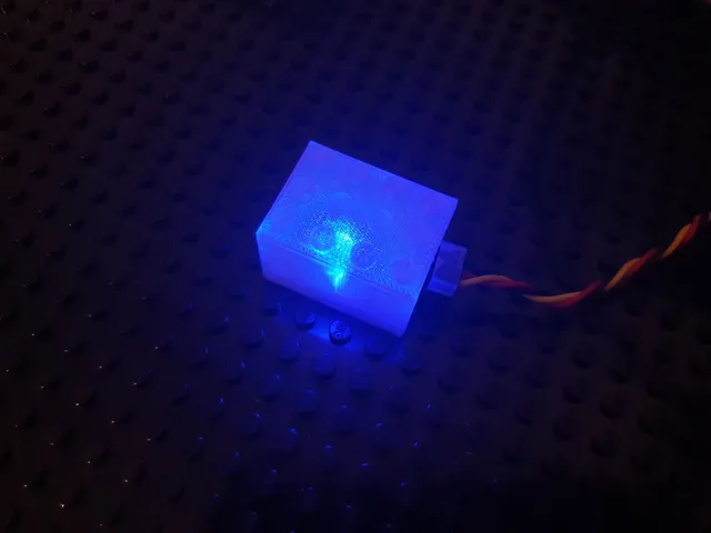RGB Light Block LEGO compatible by MachineBlocks | Download free STL ...