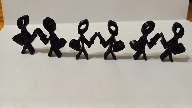 stick men army by LittleJoe | Download free STL model | Printables.com